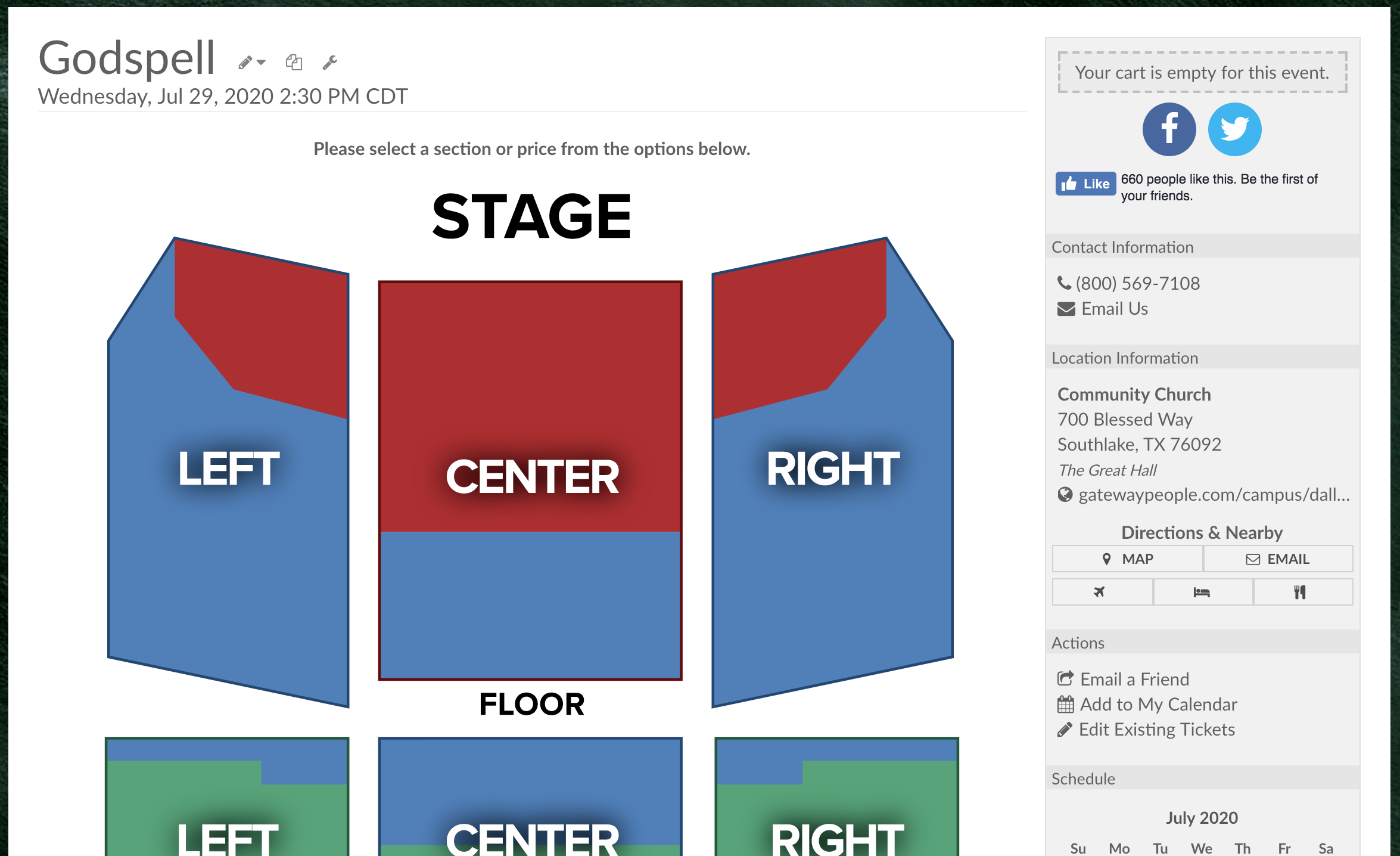 Selling Seats for an Assigned Seat Event – Brushfire Help Center