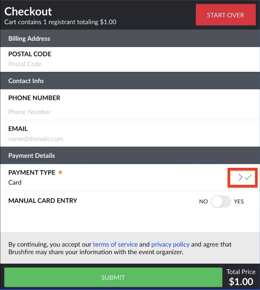 Using Your Square Terminal – Brushfire Help Center