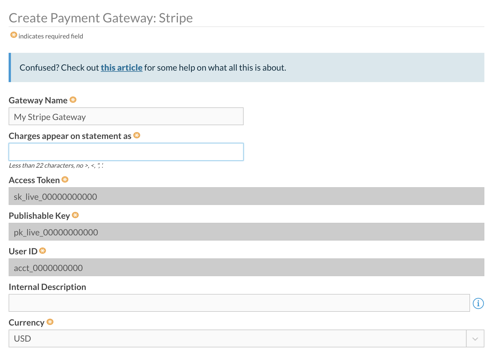 How do I connect my Stripe account to Brushfire? – Brushfire Help Center