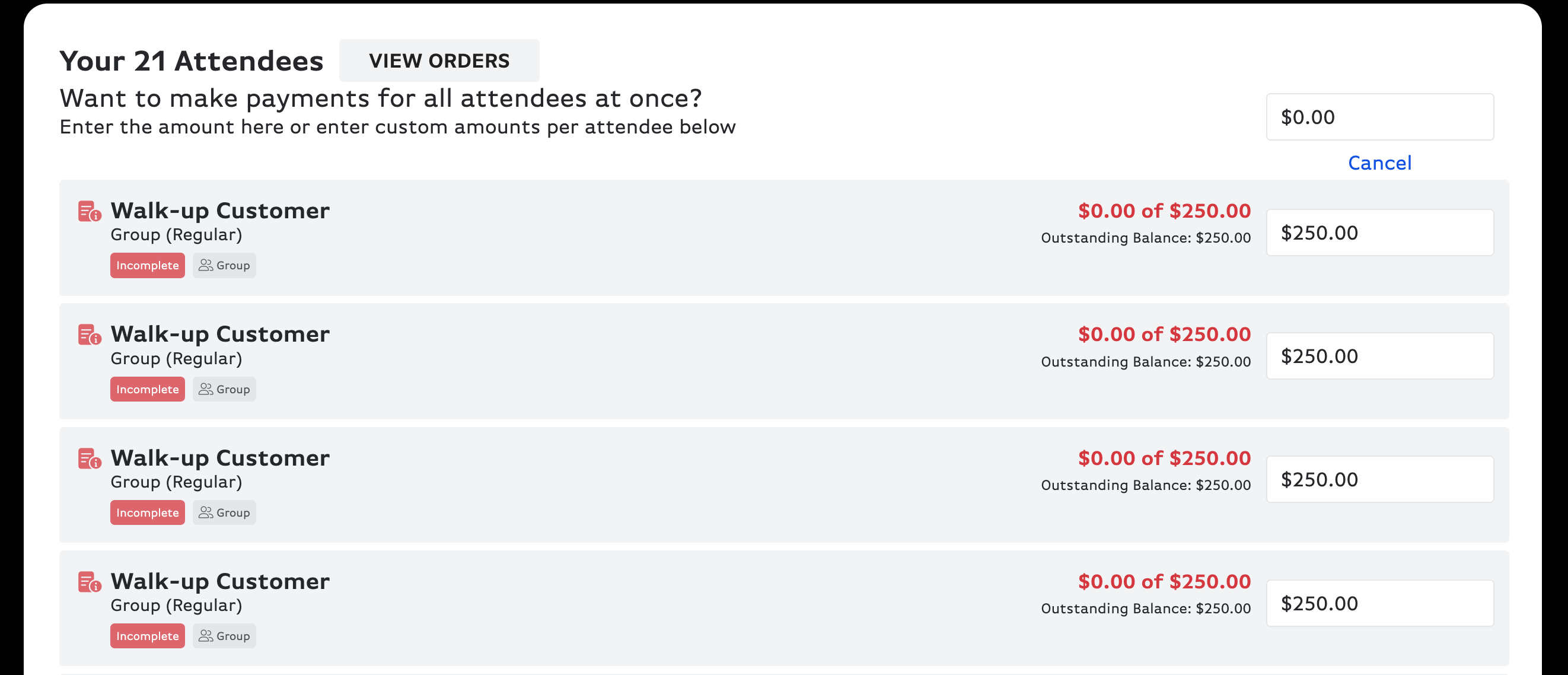 How a Group Leader Makes Payments for or Edits their Attendees – Brushfire Help Center