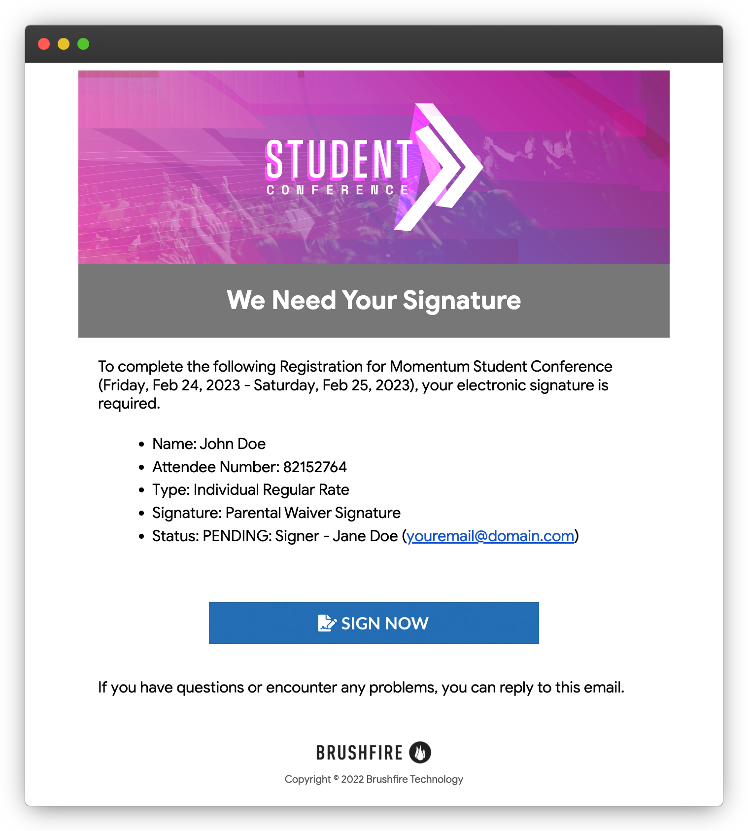 How do I collect signatures for my event with HelloSign/Dropbox Sign ...
