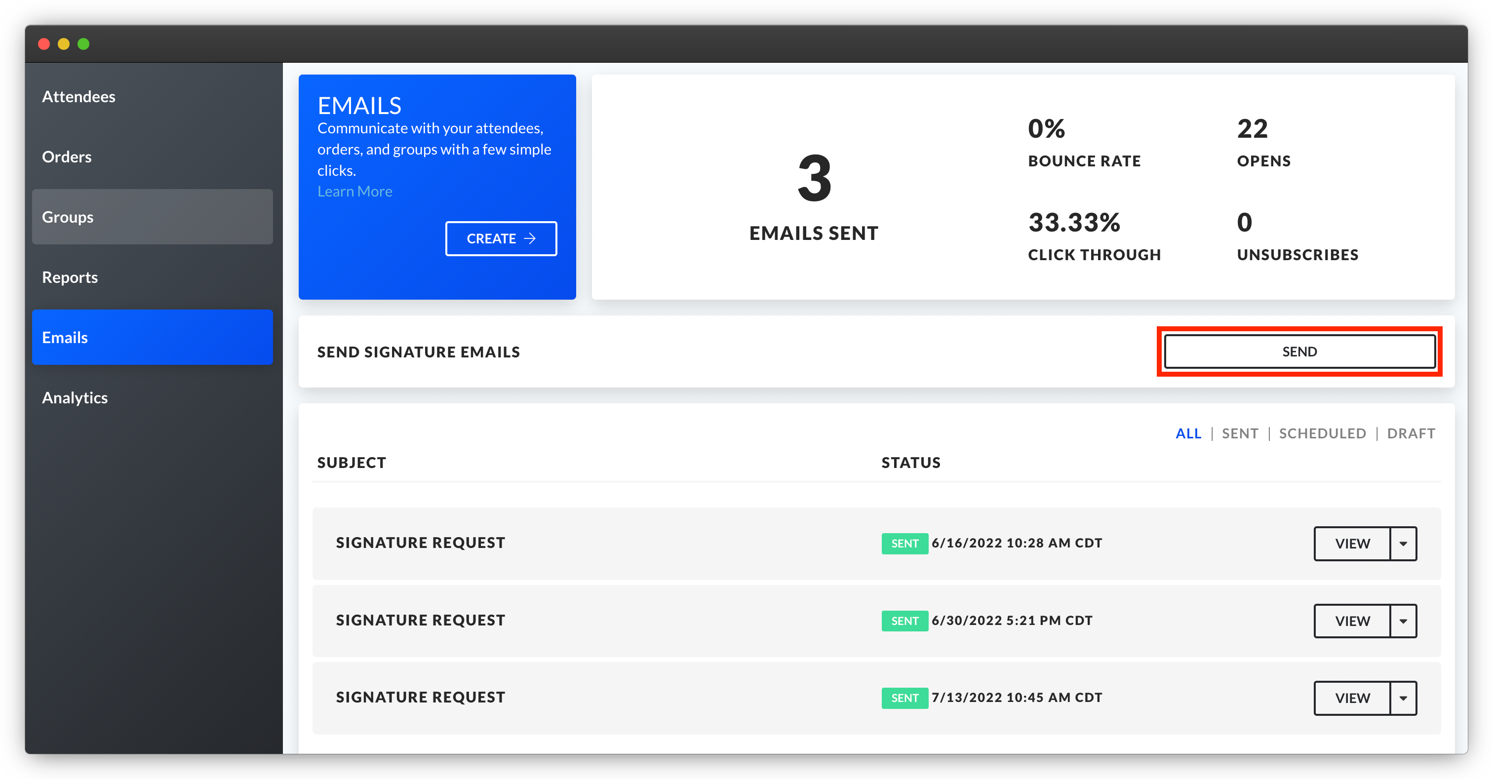 How do I collect signatures for my event with HelloSign/Dropbox Sign ...